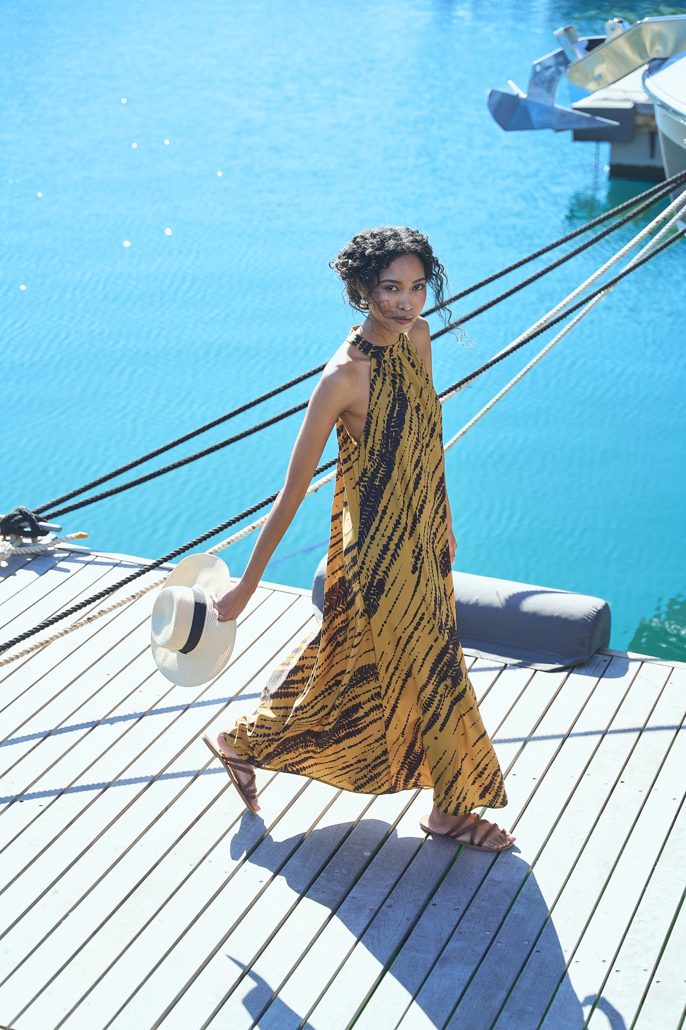 Pringle Lily Maxi Print Dress - Namibia Pringle