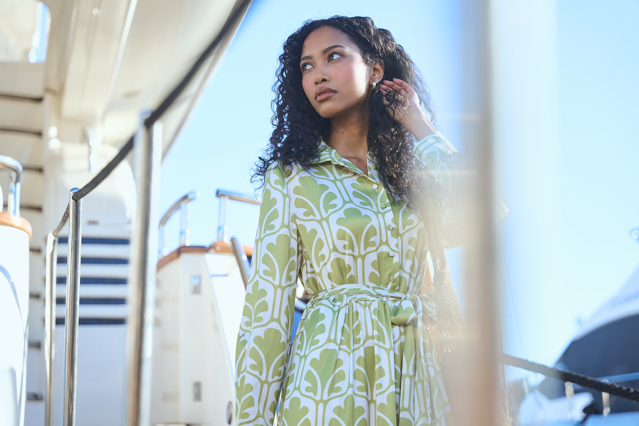 Pringle Willow Maxi Print Dress - Namibia Pringle